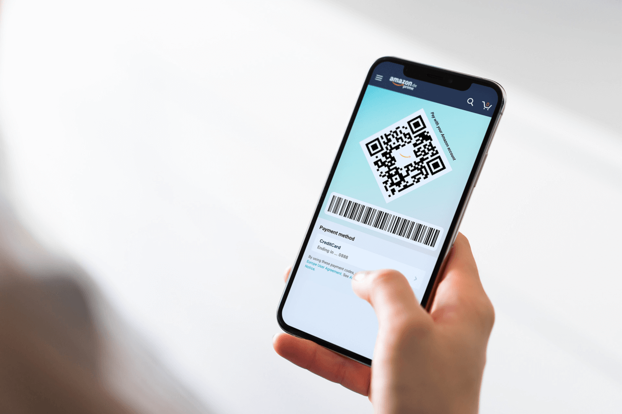 Paying with the popular Amazon app