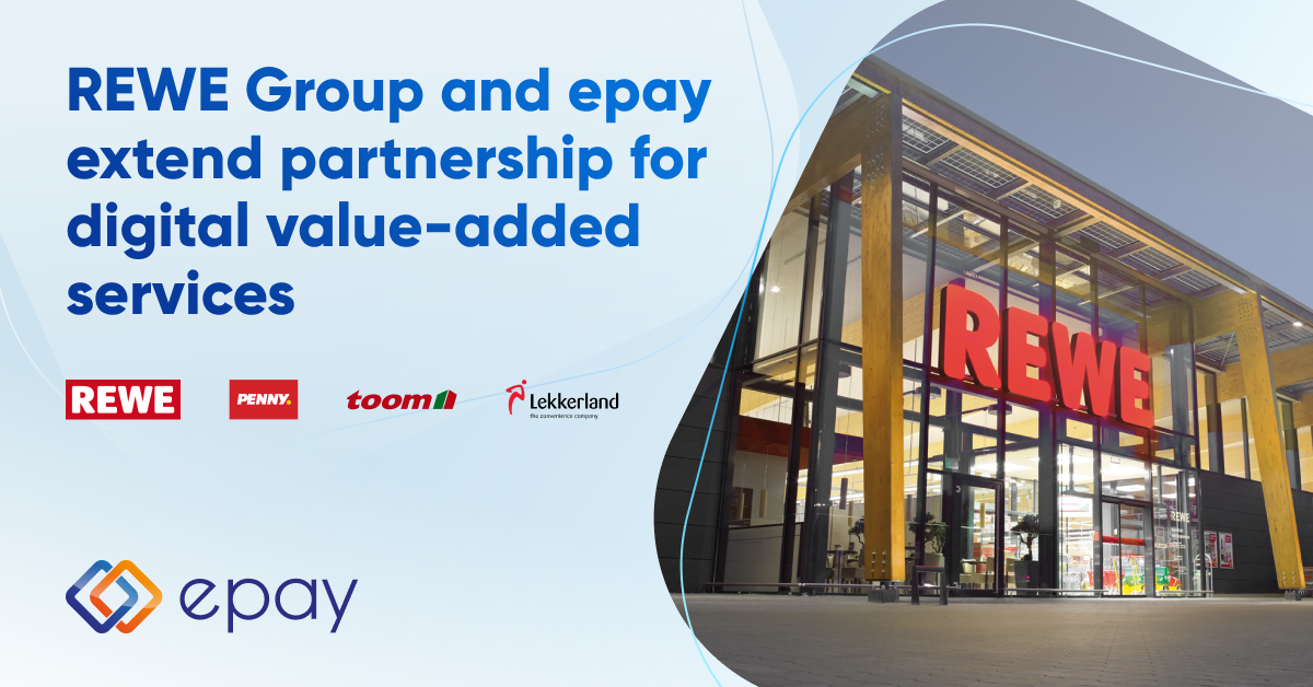 REWE Group and epay extend partnership for digital value-added services