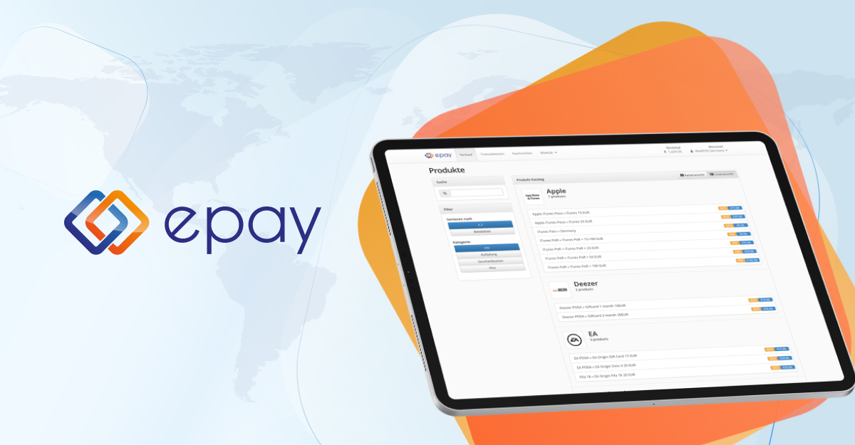 Terminal functionality via browser with epay WebPOS Solution